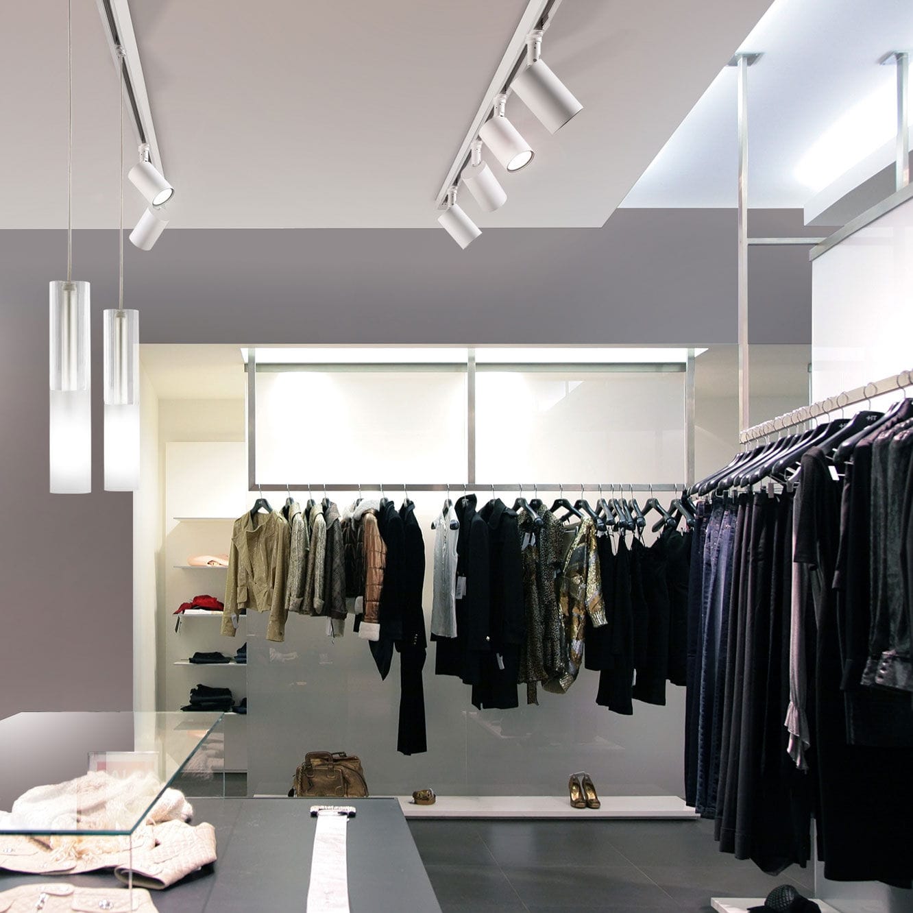 LED track light - QUEENS - PANZERI - round / cast aluminum / thermoplastic