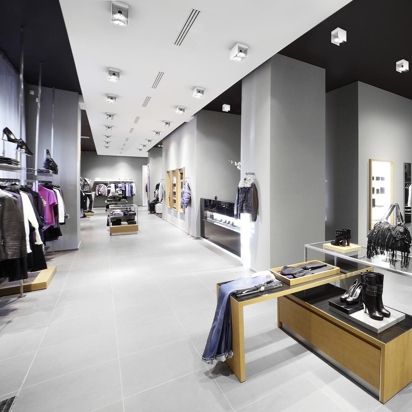 Ceiling-mounted downlight - ELLE - PANZERI - LED / round / indoor