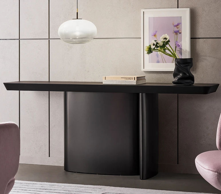 Contemporary sideboard table - One - BONALDO - wood veneer / walnut / oak