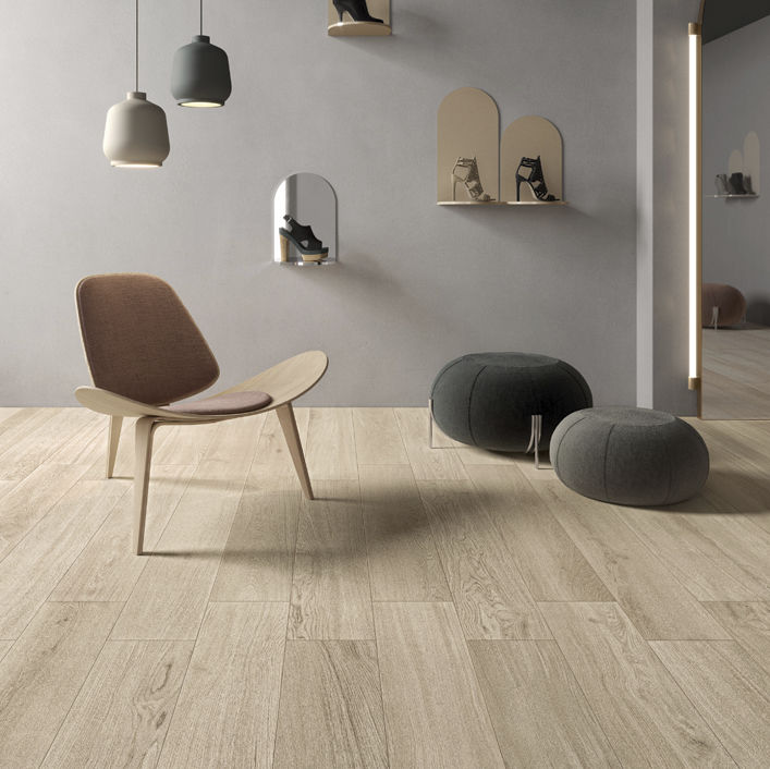 Porcelain stoneware tile - OAK VANILLA - LEA CERAMICHE - natural finish ...