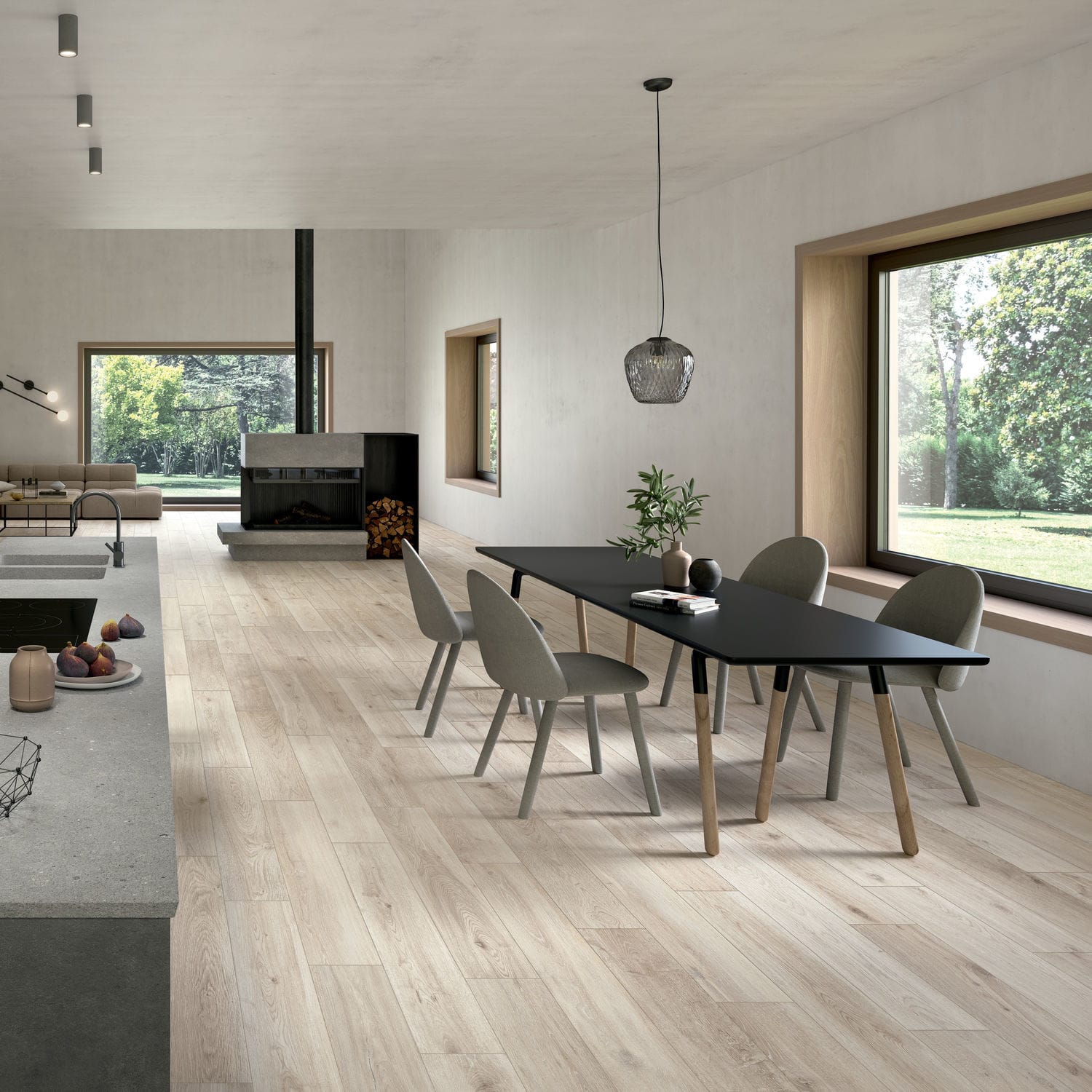 Porcelain stoneware tile - COTTON - LEA CERAMICHE - ceramic / porcelain ...