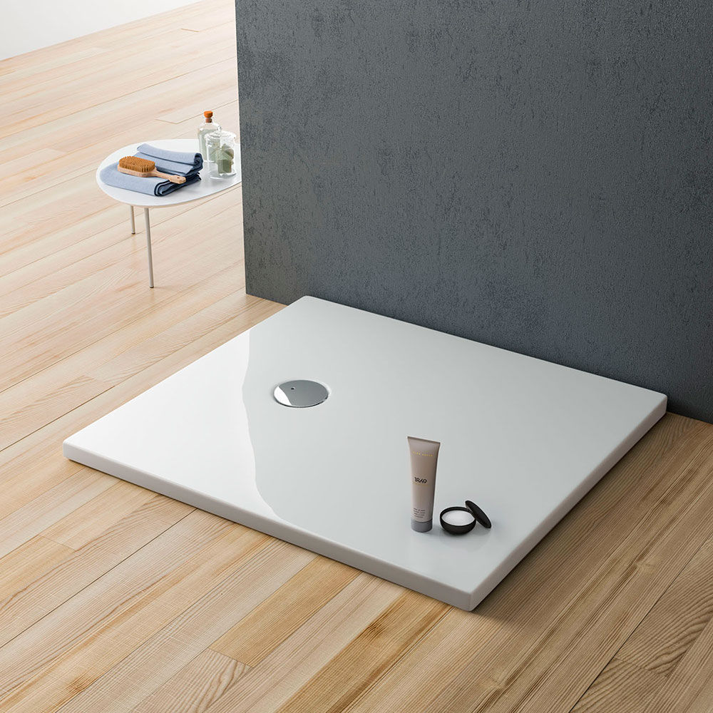 Rectangular shower base - PLANOR - GLASS 1989 - extra-flat / above ...