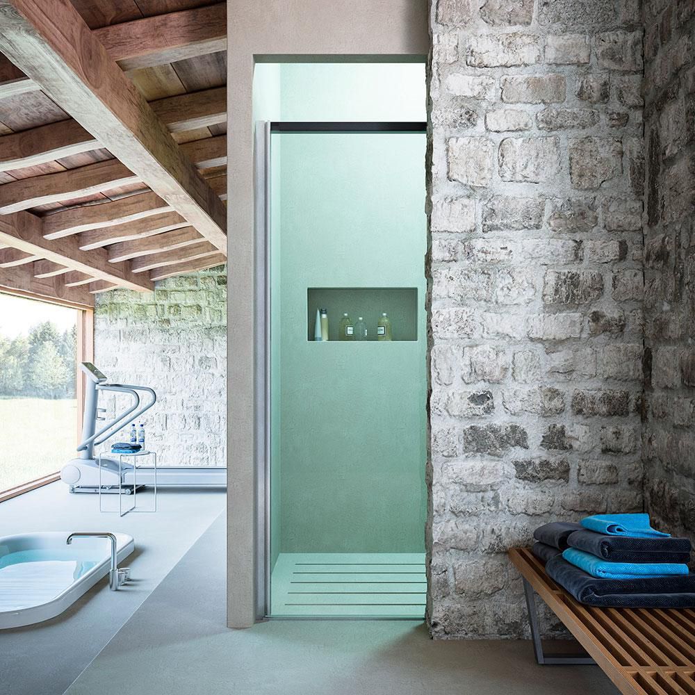 Sliding shower screen - MOOV TM / TM+TF - GLASS 1989 - folding / for ...