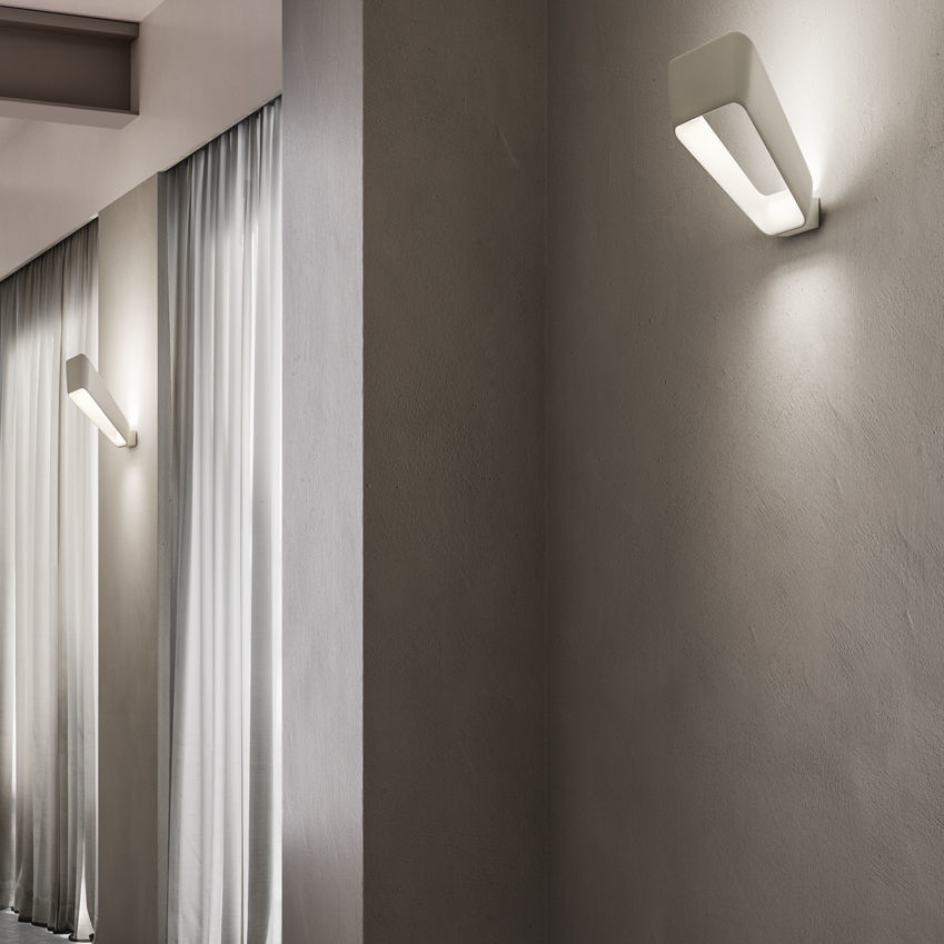 Contemporary wall light - FRAME - Kundalini - indoor / aluminum / geometric