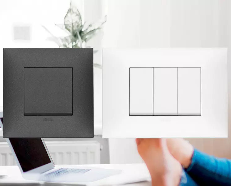 Light switch - Neve Up - VIMAR - for roller shutters / for blinds ...