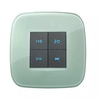 Multimedia equipment control panel - VIMAR - wall-mounted / commercial