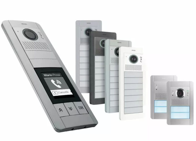Gray intercom handset - Pixel - VIMAR - residential / commercial / wall ...