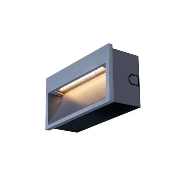 Contemporary wall light - UNI - Philips LIGHTING France INDAL - outdoor ...
