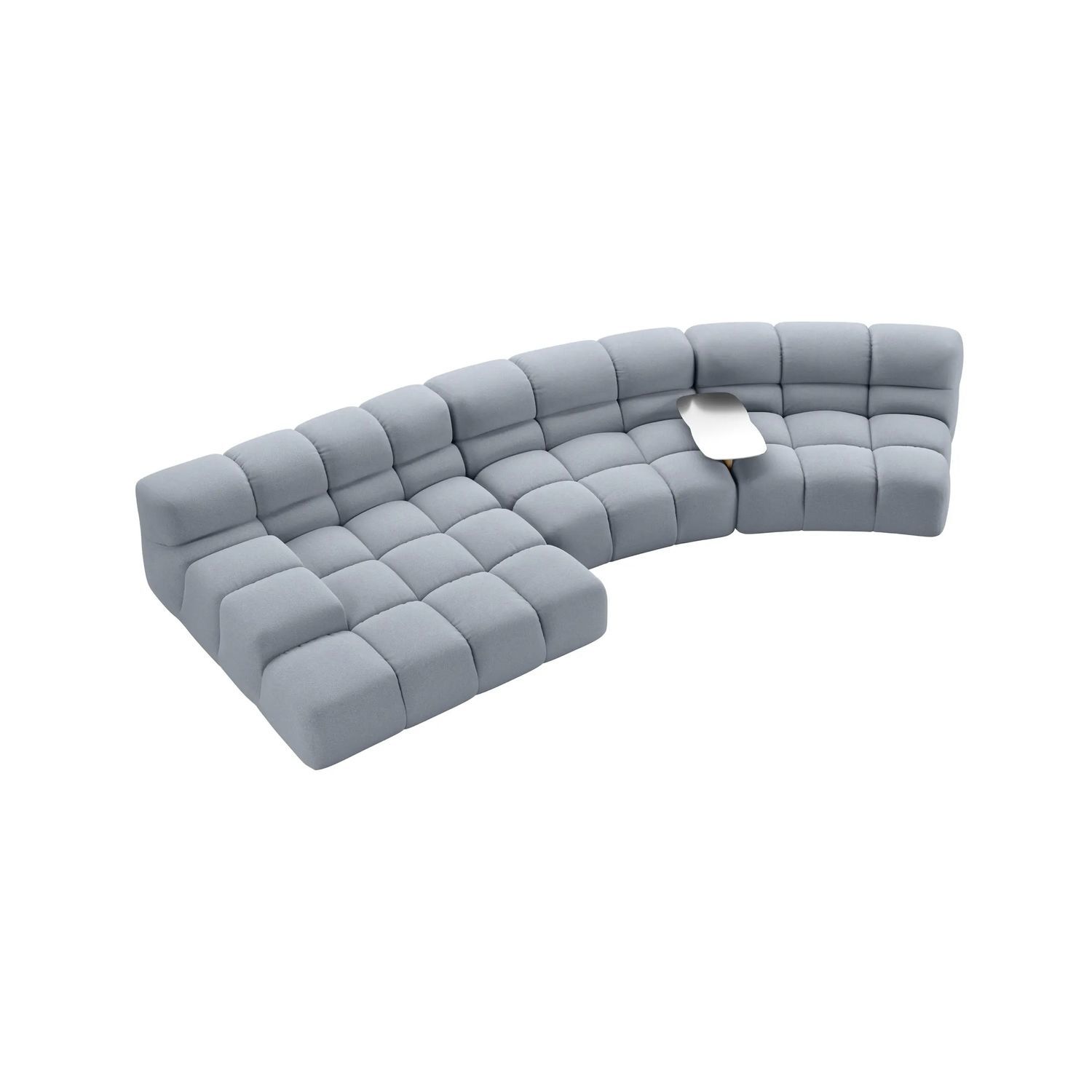 Modular sofa - TUFTY-TIME 20 - B&B Italia - corner / contemporary / residential
