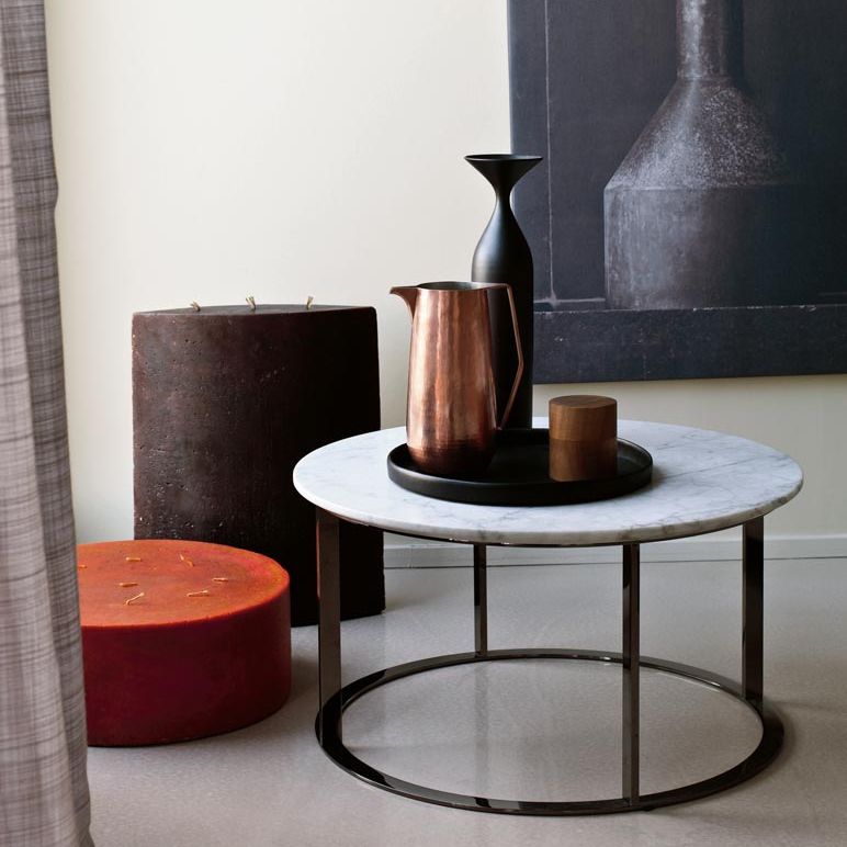 Contemporary side table - Mera - B&B Italia - oak / solid wood ...