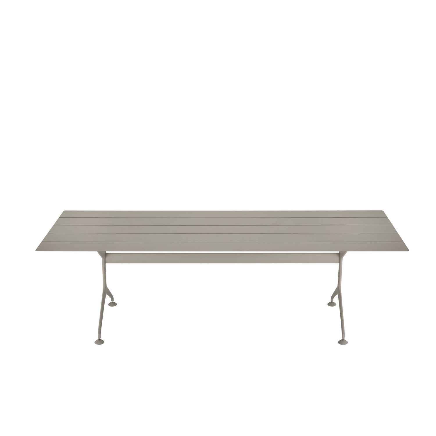 Contemporary table - FRAMETABLE / F01_240_O - ALIAS - extruded aluminum / cast aluminum base ...