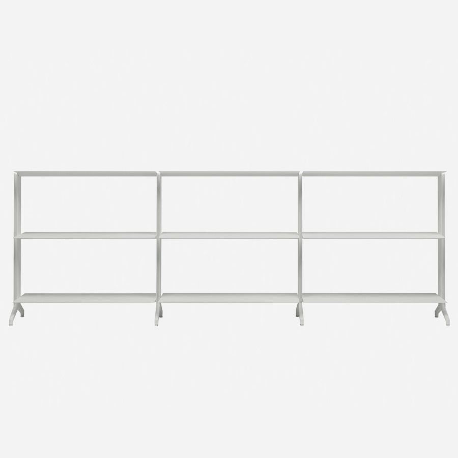 Modular shelf - ALINE_03 - ALIAS - low / contemporary / anodized aluminum