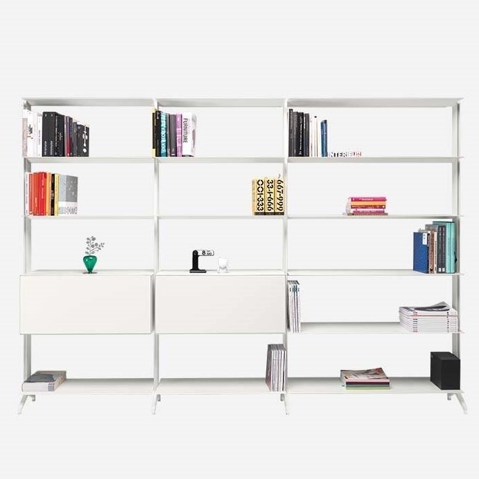 Modular shelf - ALINE_06 - ALIAS - contemporary / lacquered MDF / wood ...