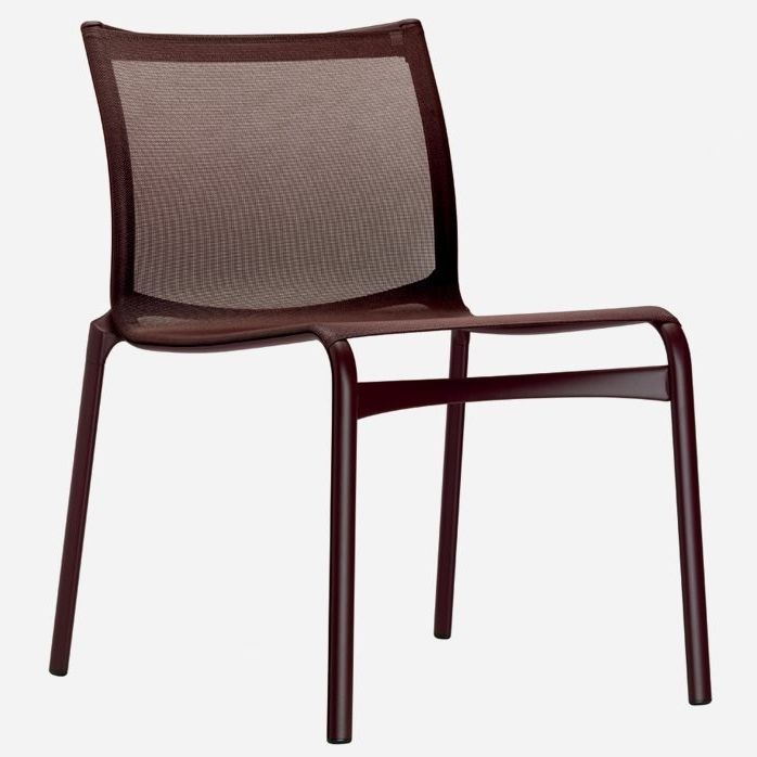 Contemporary chair - FRAME 52 / 458_O - ALIAS - mesh / aluminum base ...
