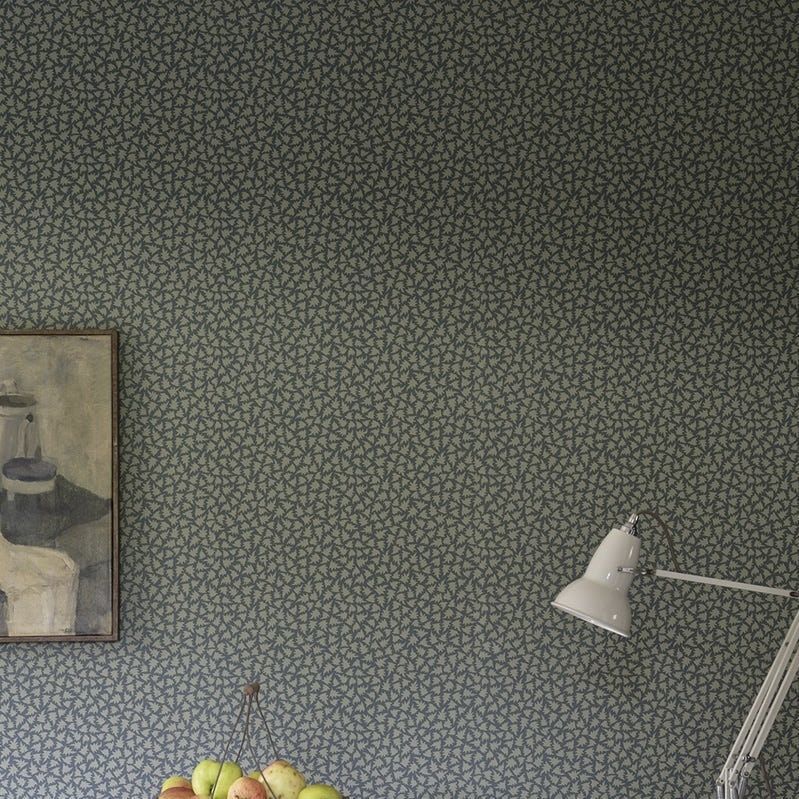 Contemporary wallpaper - Renaissance Leaves - Farrow & Ball - patterned ...