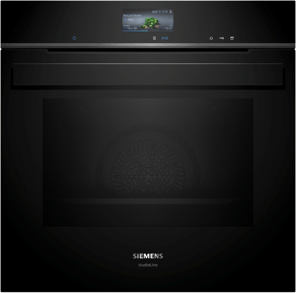 Electric oven - HR976GMB1B - Siemens Home Appliances - steam / hot air ...
