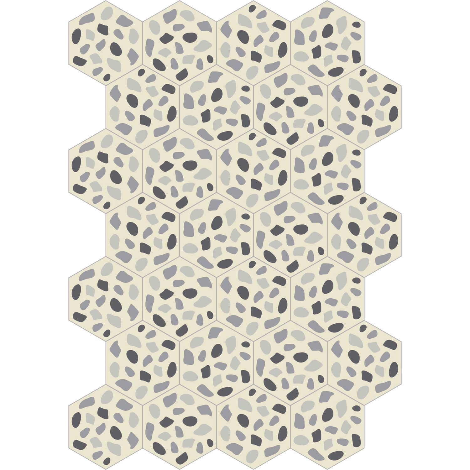 Indoor encaustic cement tile - GRIT LIGHT GREY - BISAZZA - bathroom ...