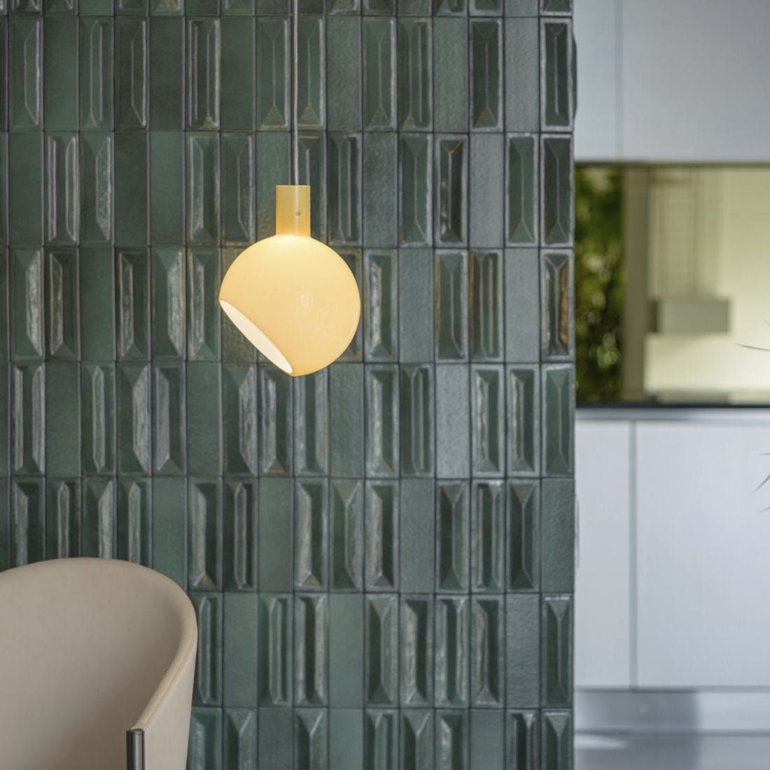 Pendant lamp - PAROLA - FontanaArte - glass / contemporary / corded