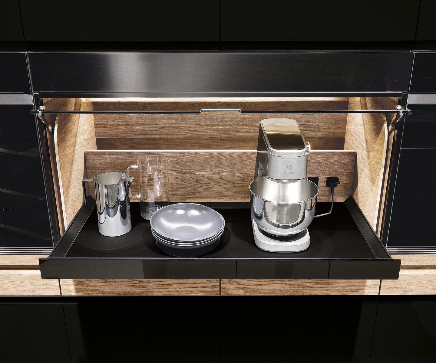 Wooden storage locker - MAC - Arclinea - keyless