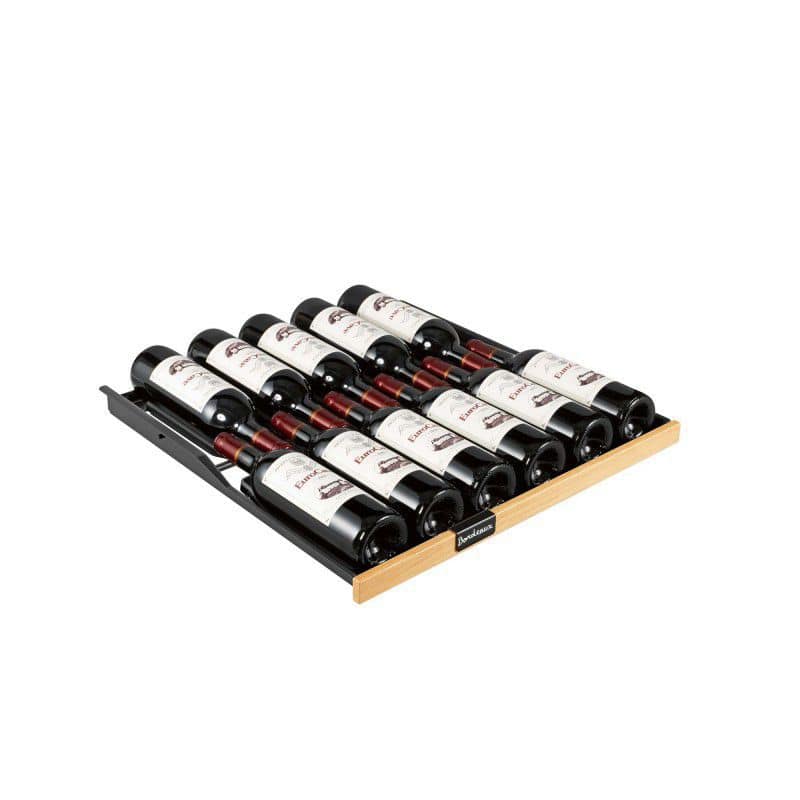 Wooden bottle rack - ACMS2W - EuroCave - steel / built-in / commercial