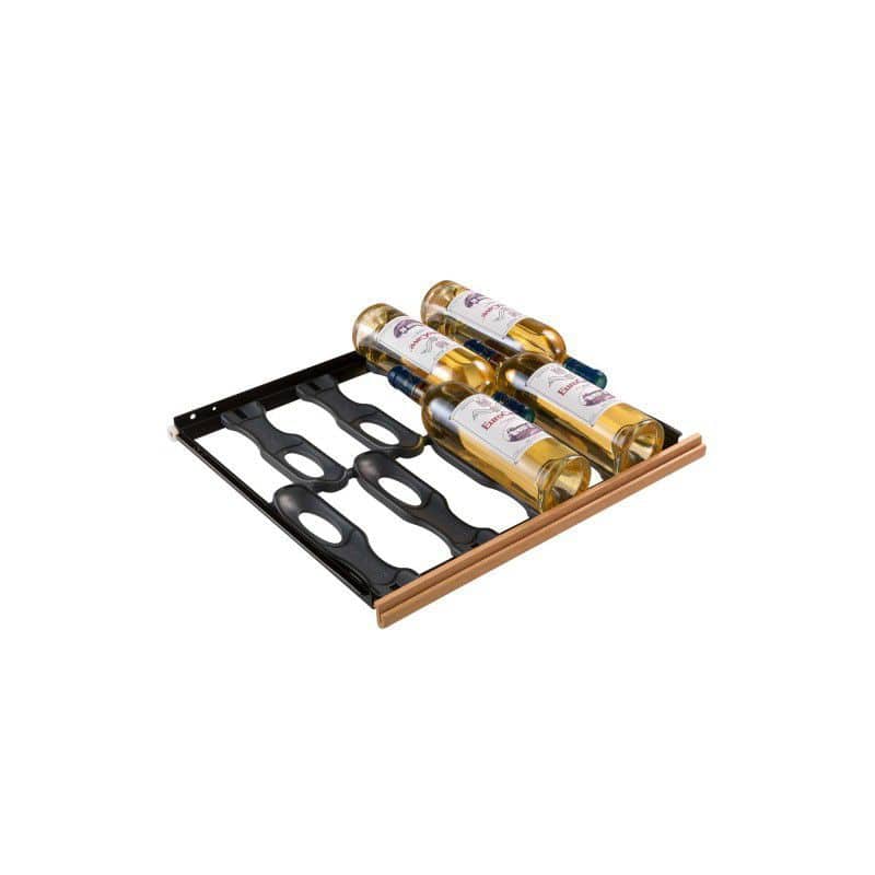 Wooden bottle rack - ACMSC - EuroCave - steel / built-in / commercial