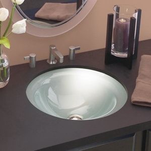 Undercounter washbasin - 1000TU - Deco Lav - glass / without hole ...
