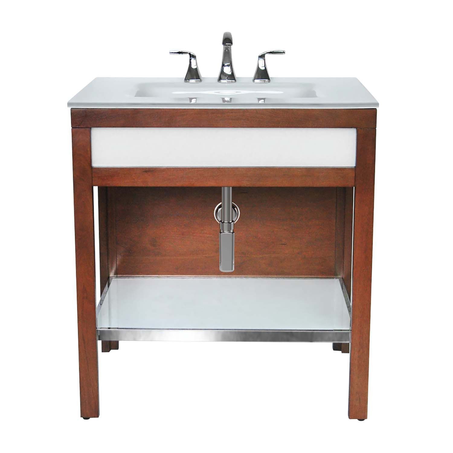 Stainless steel washbasin stand - 5230-BPS / 5234-MWN - Deco Lav