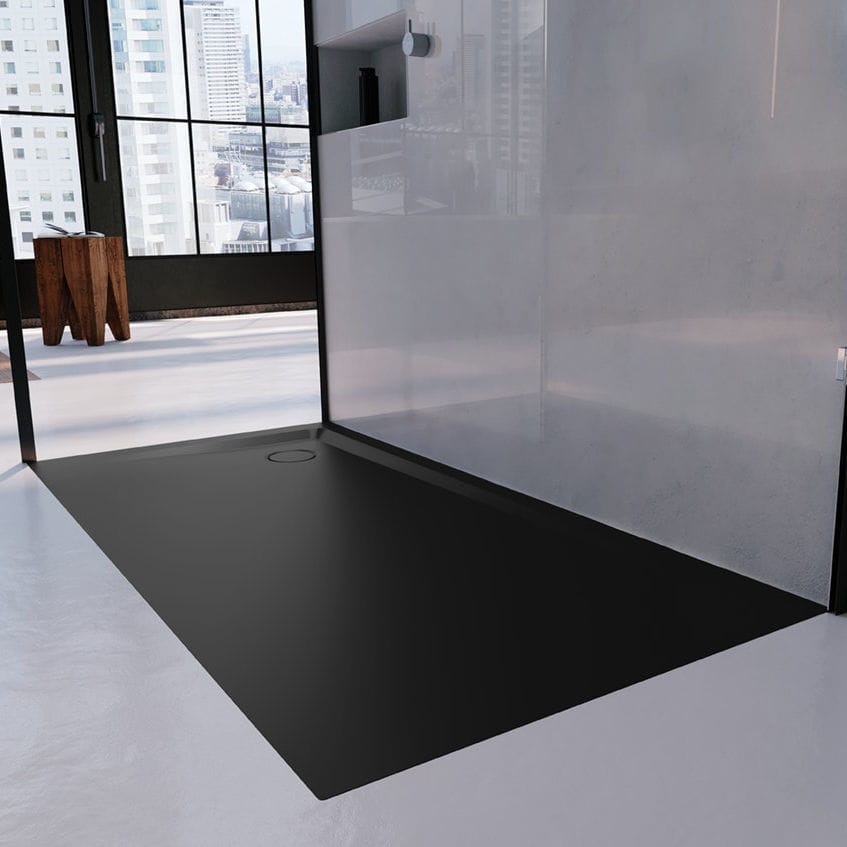 Rectangular shower base - SUPERPLAN - Kaldewei - above floor / flush ...