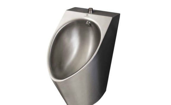 Wall-mounted urinal / stainless steel - CONTOUR : 8944 - Neo-Metro