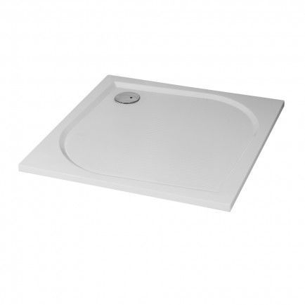 Square shower base - DINO - ottofond - recessed / precast concrete