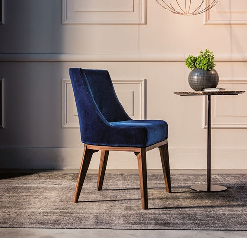 Contemporary chair - 430 OPERA - Vibieffe - indoor / fabric / leather