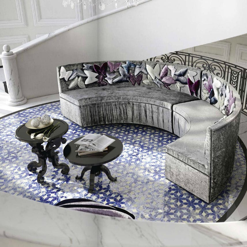 Murano glass tile - SICISSTONE - SICIS - marble / onyx / polished