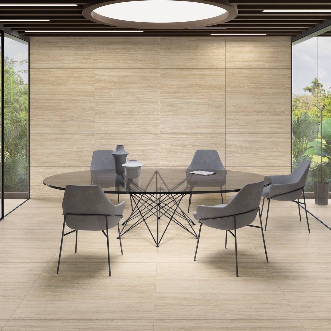 Porcelain stoneware tile - ROMANO SAND - CERAMICHE KEOPE - matte ...
