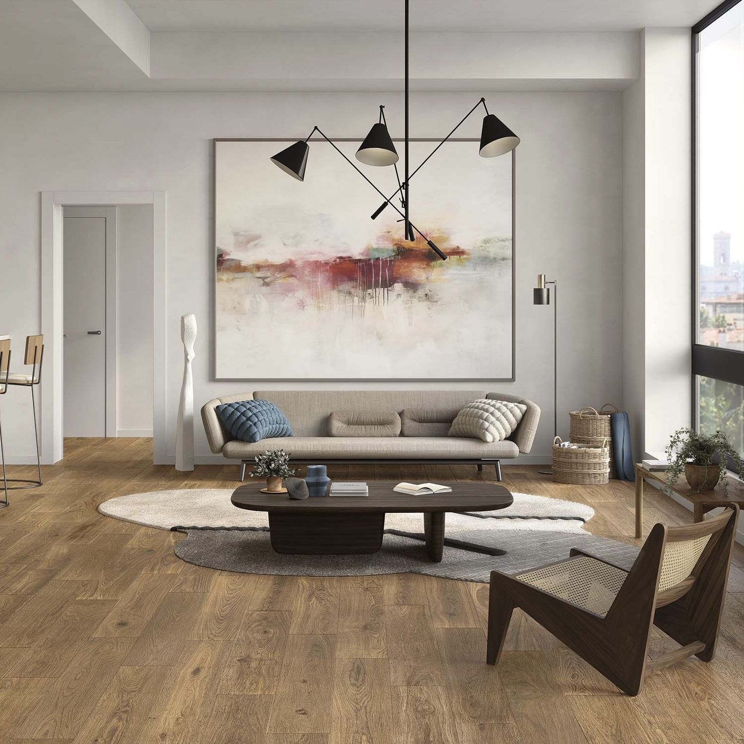 Indoor tile - JOURNEY CARAMEL - CERAMICHE KEOPE - outdoor / living room ...