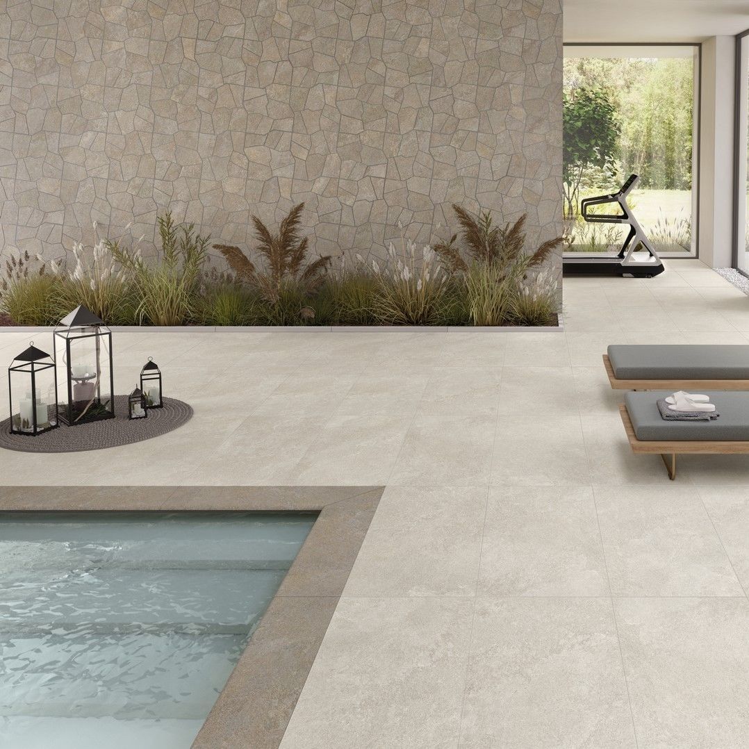 Porcelain stoneware tile - ARKÈ IVORY - CERAMICHE KEOPE - matte ...
