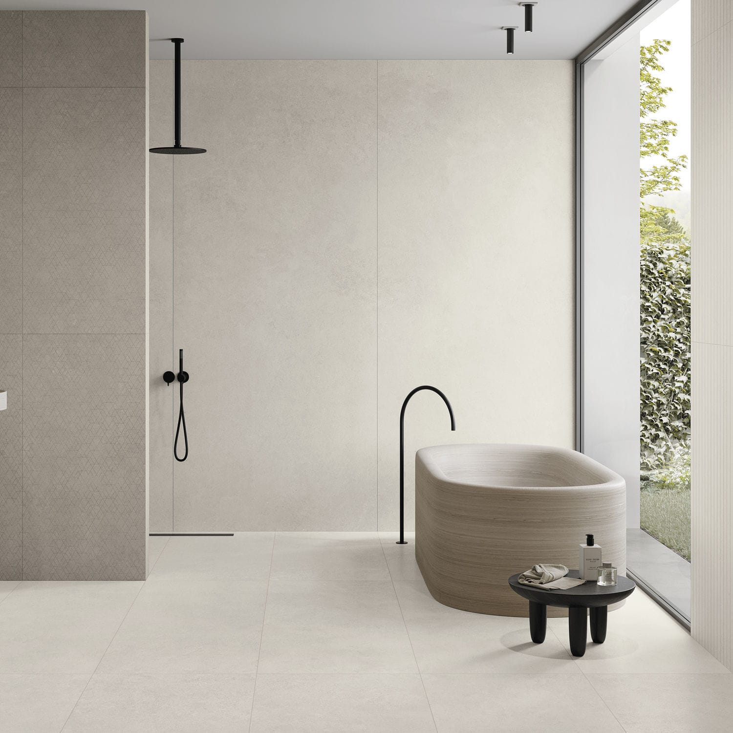 Porcelain stoneware tile - GRACE - CERAMICHE KEOPE - matte / indoor / outdoor