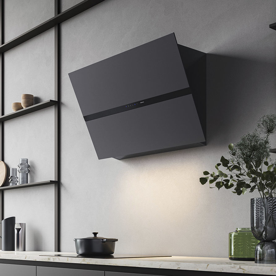 Wall-mounted range hood - Fusion - falmec - ducted / with built-in ...