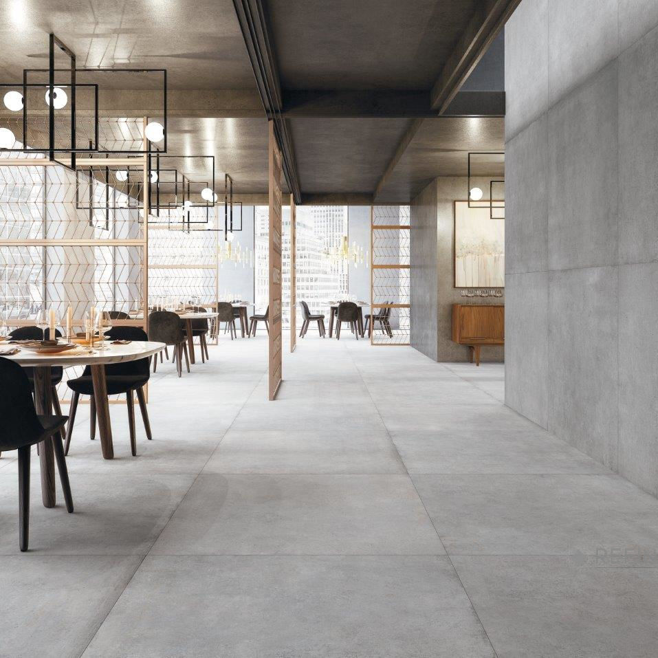 Porcelain stoneware tile - PLAIN CINDER - CERAMICHE REFIN - matte ...