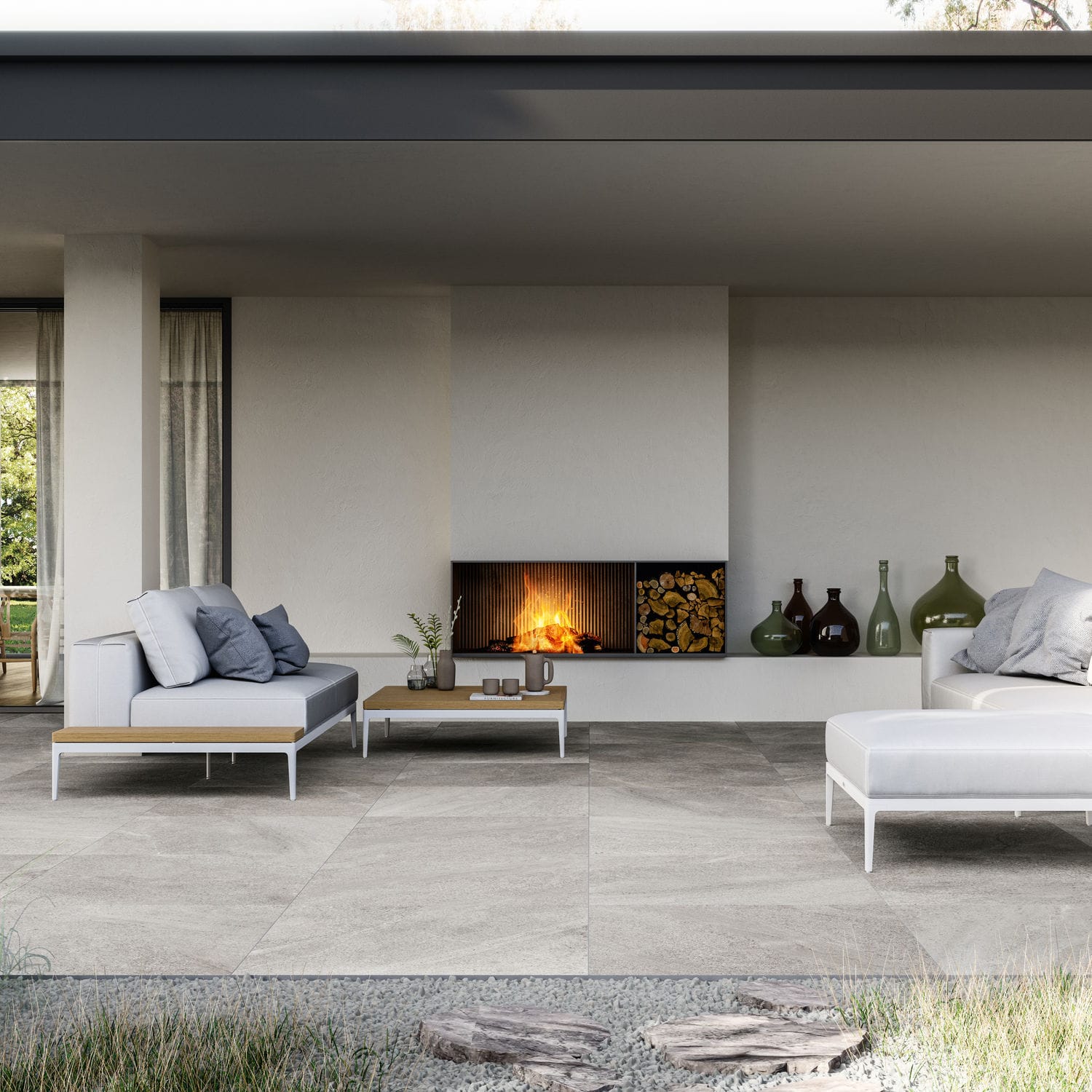 Porcelain stoneware tile - TUNE ROCK - CERAMICHE REFIN - matte / indoor ...
