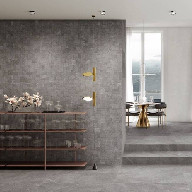 Porcelain stoneware tile - TUNE SNOW MOSAICO - CERAMICHE REFIN ...