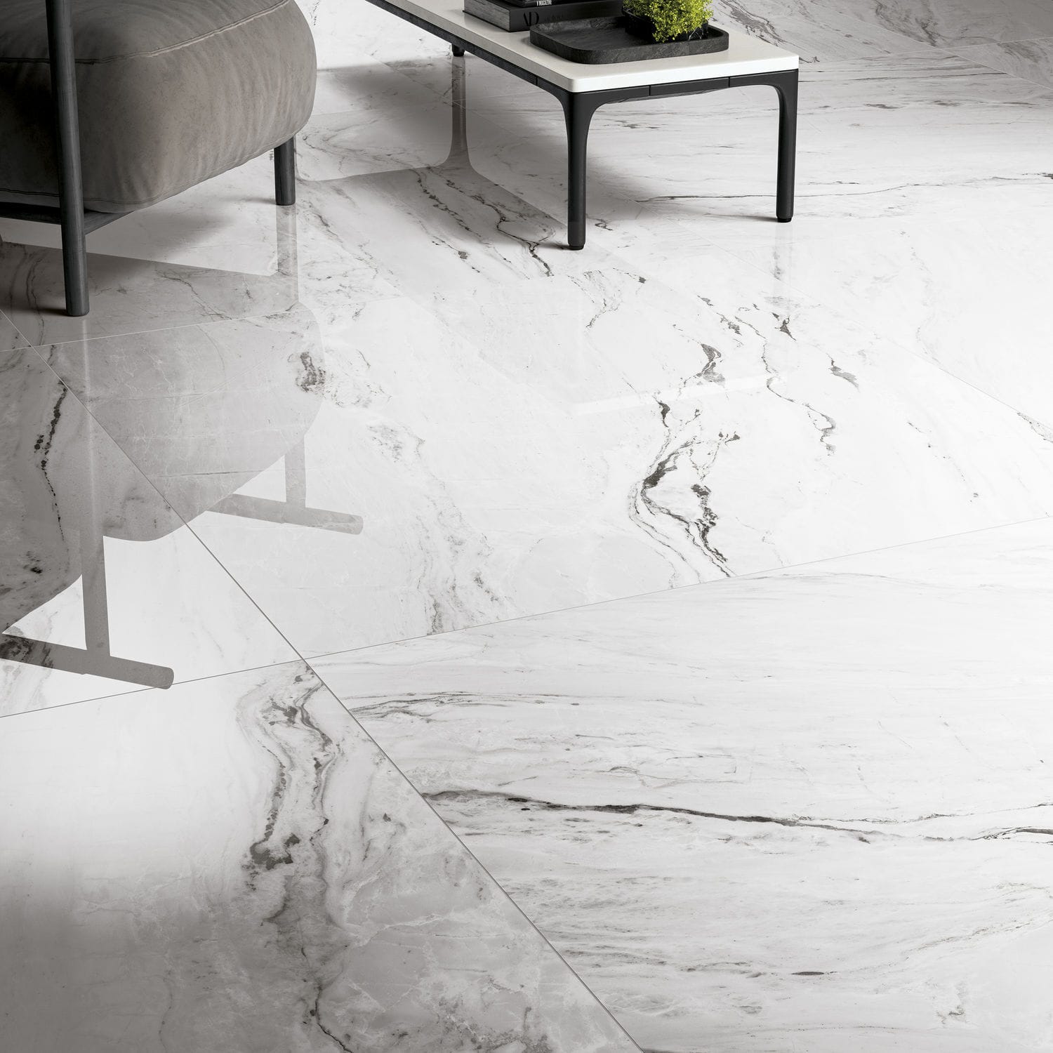 Porcelain stoneware tile - PRESTIGIO OPERA - CERAMICHE REFIN - polished ...