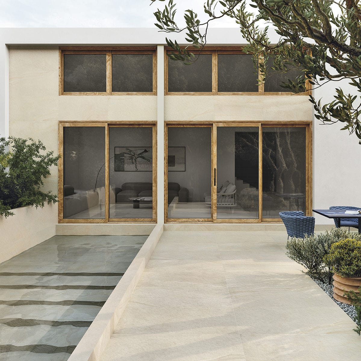 Porcelain stoneware tile - SUBLIME BEIGE - CERAMICHE REFIN - matte ...