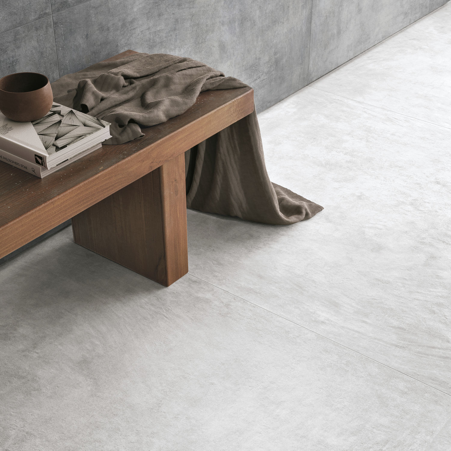 Porcelain stoneware tile - AFFRESCATI CALCE - CERAMICHE REFIN - indoor / bathroom / living room
