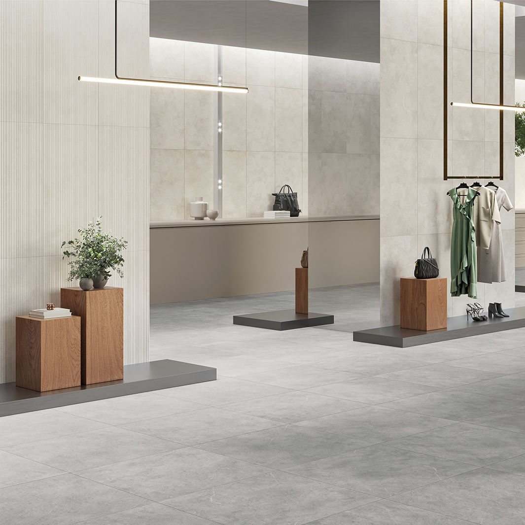 Porcelain stoneware tile - OSMOS NEBBIA - CERAMICHE REFIN - matte ...