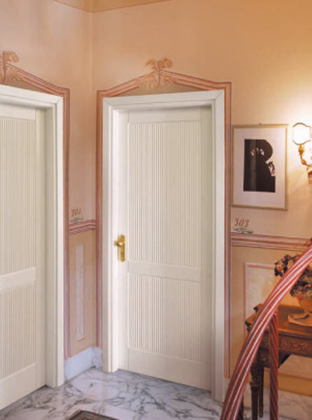 Interior door - FALSTAFF - Dierre - wooden / swing / without glazing