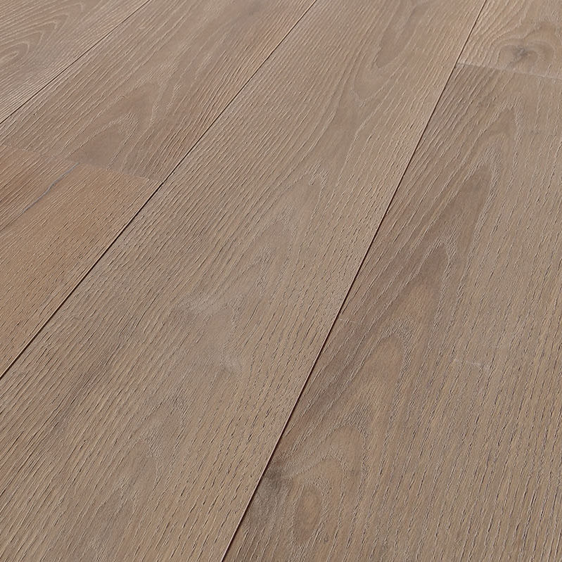 Engineered parquet floor - CALIFORNIA - stile - oak / varnished / glued