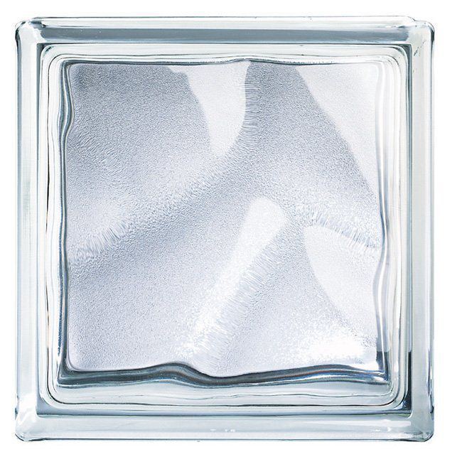 Square glass brick - CLEAR 1919/8 CLOUDY 2 FACES C + Y - SEVES ...