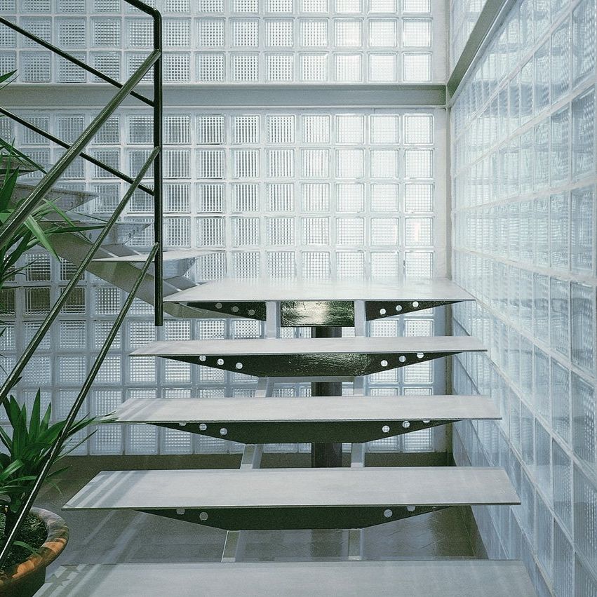 Square glass brick - 884 ARCTIC - SEVES GLASSBLOCK - smooth / wall ...