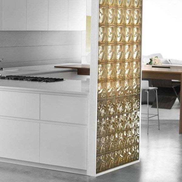 Square glass brick - 664 CLARITY - SEVES GLASSBLOCK - smooth / 3D ...