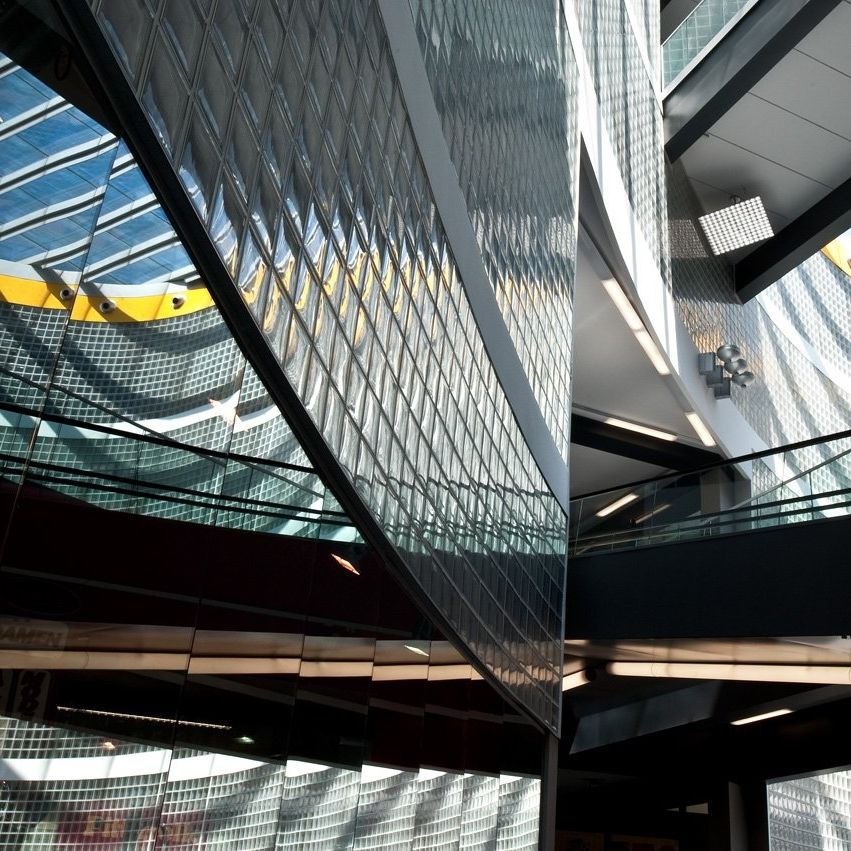 Square glass brick - 1919/8 30F CLEARVIEW - SEVES GLASSBLOCK - smooth ...